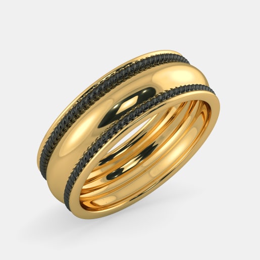 22k Rings - Buy 50+ 22k Ring Designs Online in India 2018 | BlueStone